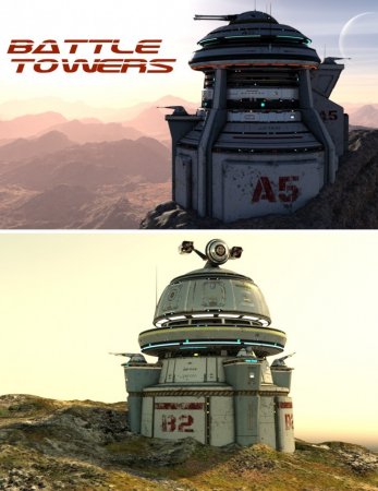 Battle Towers › daz studio