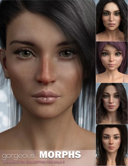 Gorgeous Morphs for Kala 8 › daz studio