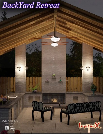 BackYard Retreat › daz studio