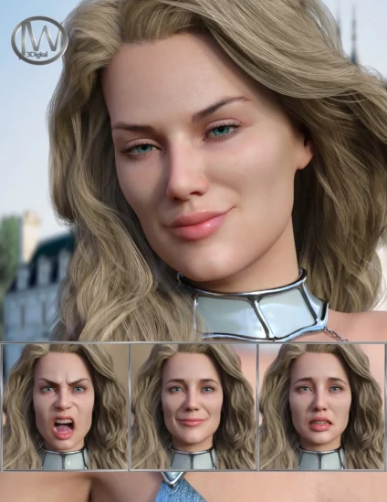 Perfect Goddess - Expressions for Genesis 8 Female and Ellithia 8 › daz ...