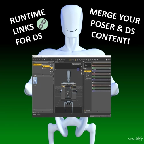 Runtime Links for DS › daz studio