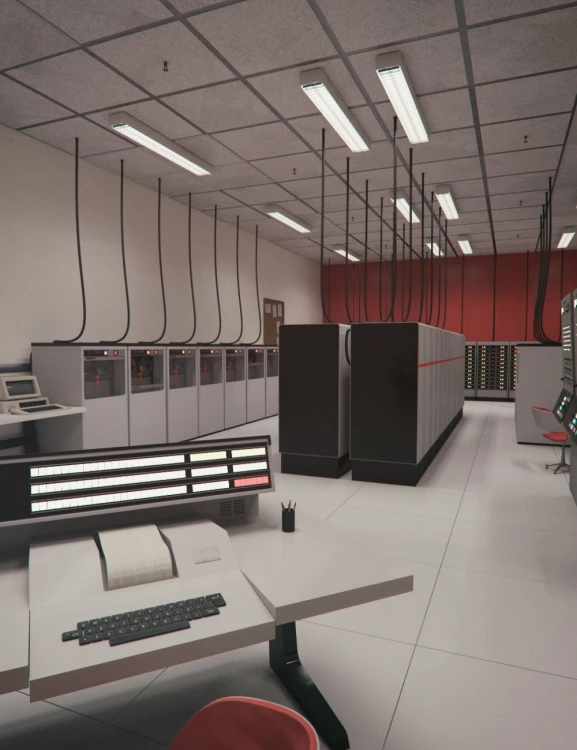 Retro Server Room › daz studio