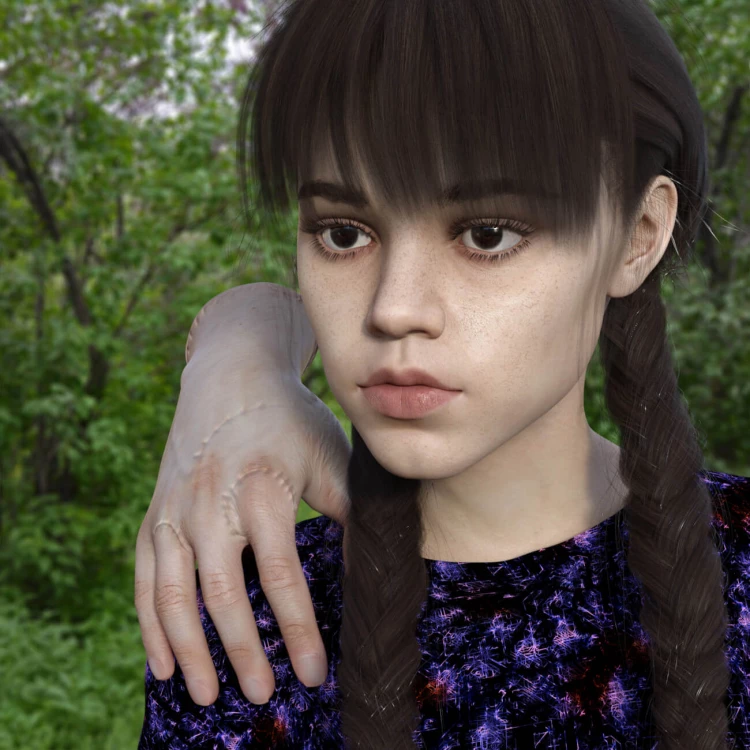 Tink Hand Creature › daz studio
