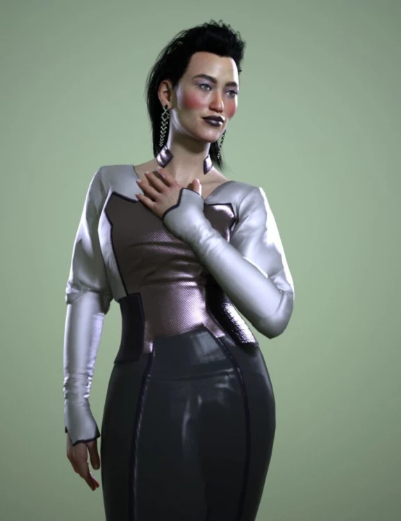 Elizabeth Peralez for G8F › daz studio