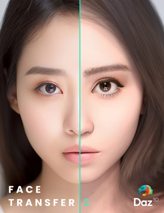Face Transfer 2 › daz studio