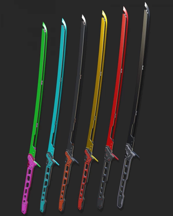 Cyberpunk 2077 Katana LV.4 › daz studio