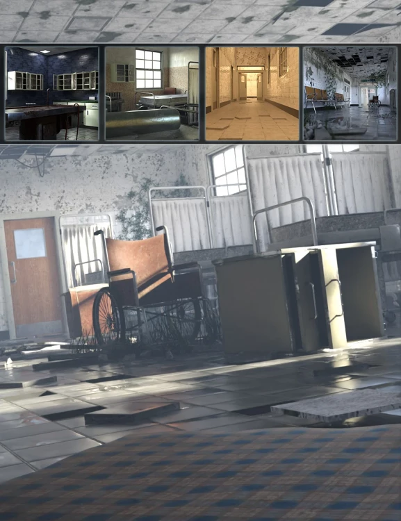 ME: Asylum › daz studio