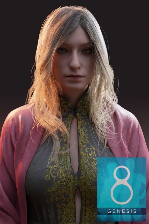 DMC5 Eva for Genesis 8 Female › daz studio