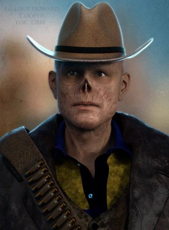 Fallout Howard Cooper for G8M › daz studio