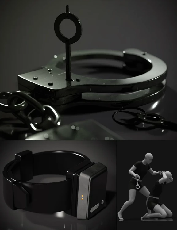 TF Enforcement Restraint Set › daz studio