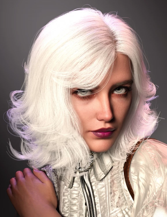 dForce FE Strand-Based Short Curly Hair for Genesis 9 › daz studio