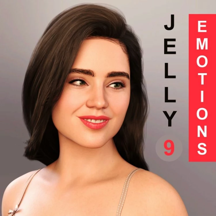 Jelly Emotions for G9 › daz studio