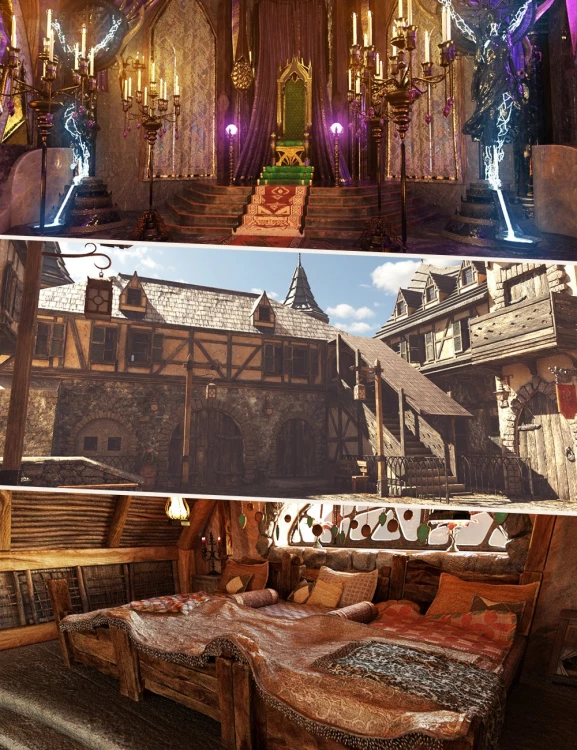 XI Fairy Tale Bundle › daz studio