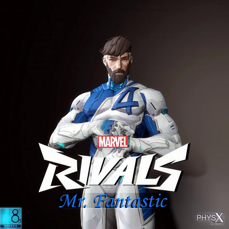 Marvel Rivals – Mr. Fantastic Genesis Male 8.1 › daz studio