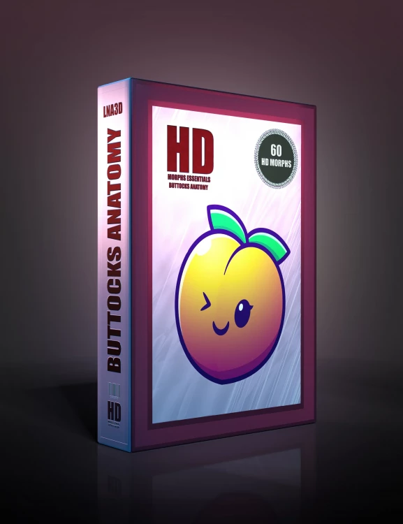 HD Essentials Buttocks Anatomy for Genesis 9 › daz studio