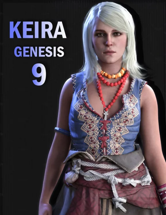 The Witcher Keira for G9 › daz studio