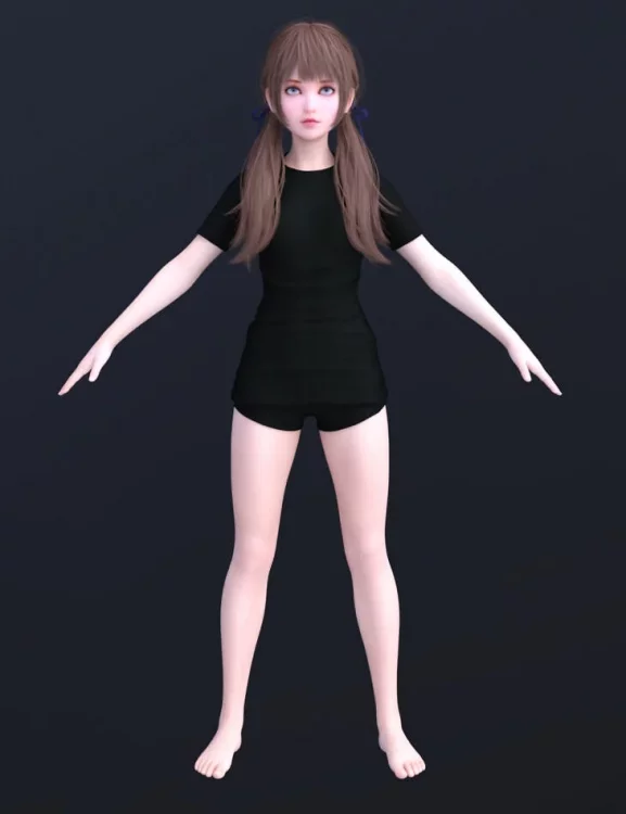 Fallen Doll » SHADOWCORE Daz 3D models модели для daz studio