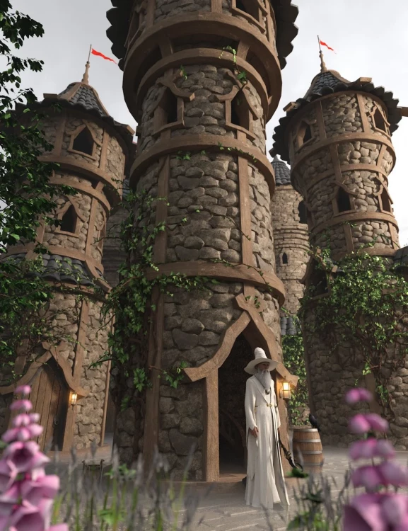 Mage Towers 1 › daz studio