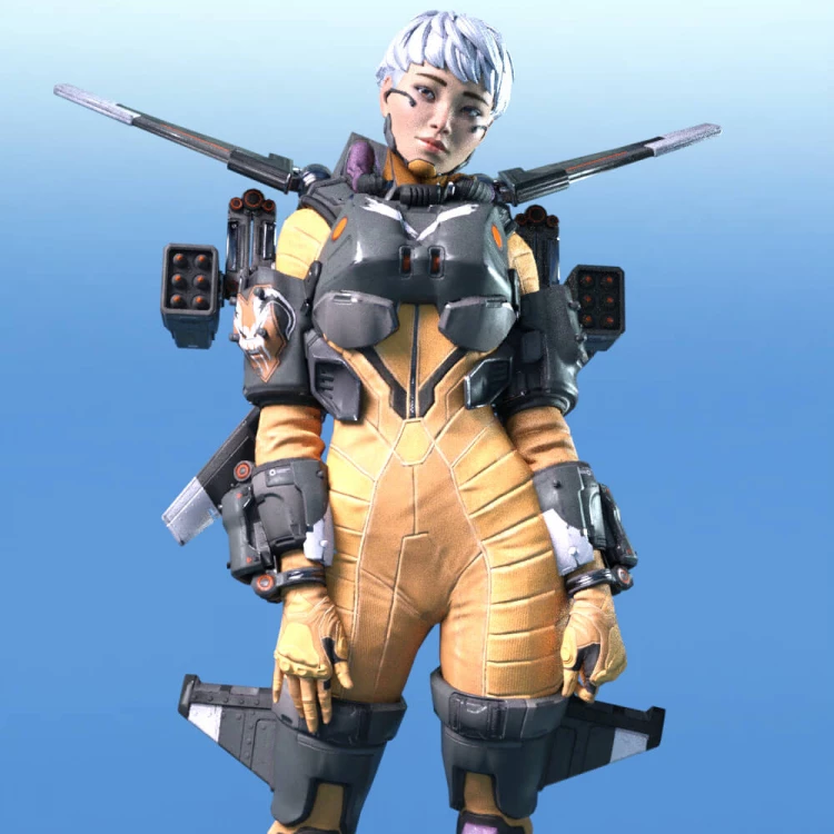 Jet Pack Girl for Genesis 8 Female › daz studio