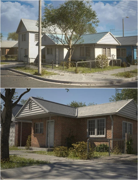 The Suburbs : Across the Tracks › daz studio