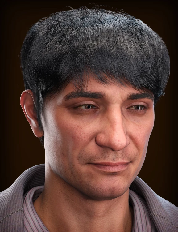Noah Hair for Genesis 9 and 8.1 Male › daz studio