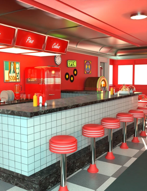 AP Retro Diner › daz studio