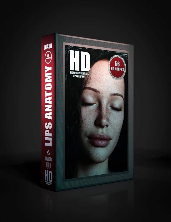 HD Essentials Lips Anatomy for Genesis 9 › daz studio